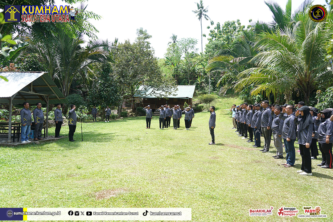 Melalui Peningkatan Fisik, Mental, dan Disiplin (FMD), Kanwil Kemenkumham Sumut Bangun ...